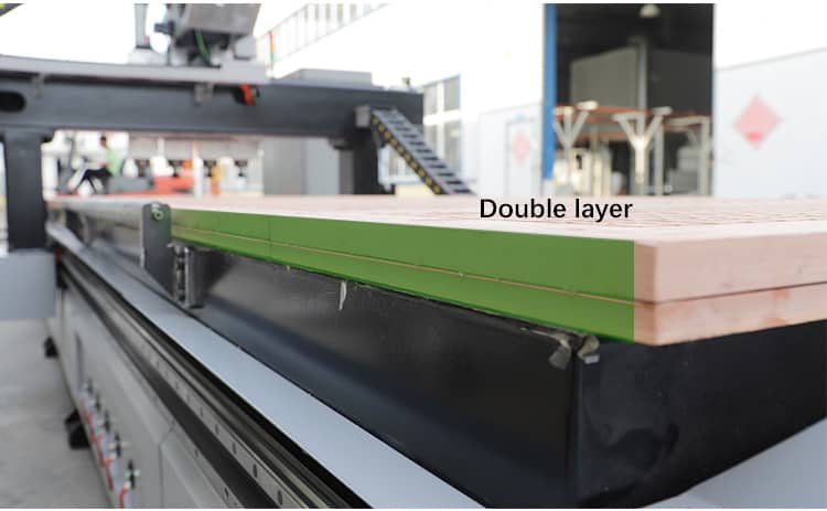 Double Platform MDF And Plywood Board Cutting CNC Router Machine from ...