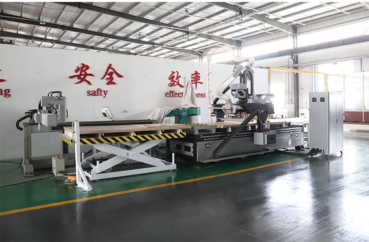 Following Linear Type ATC Furniture Making Machine with Loading And Unloading System from China ...