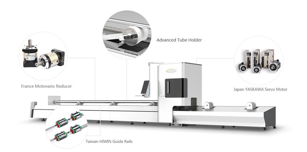 Metal Tube Laser Cutting Machine from China manufacturer - iGolden CNC