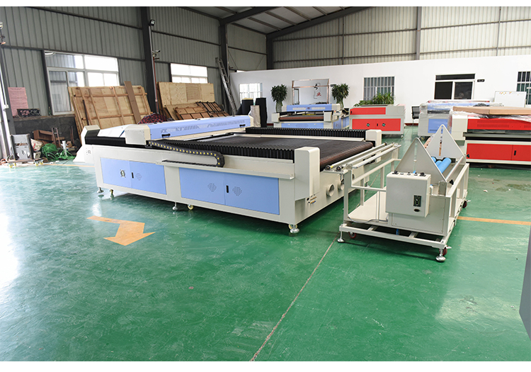 New 80w Industrial Laser Fabric Cutting Machine - iGolden CNC