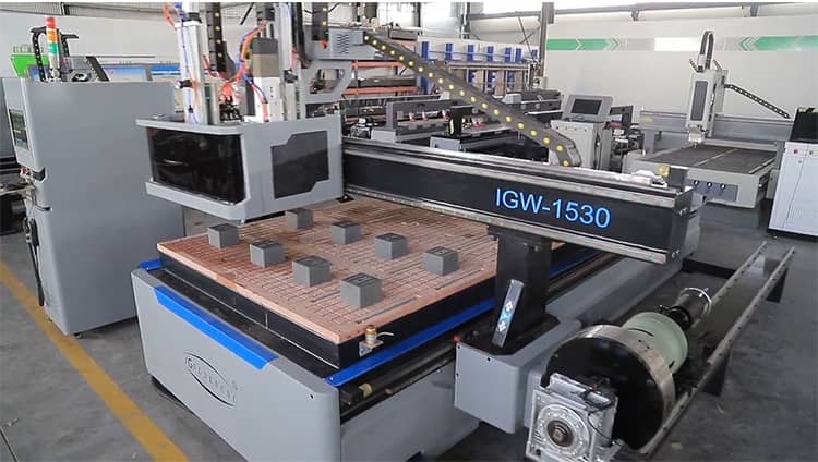 CNC Wood Door Making Machine Processing Center from China manufacturer ...