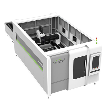 China Full closed protection fiber laser cutting machine - iGolden CNC