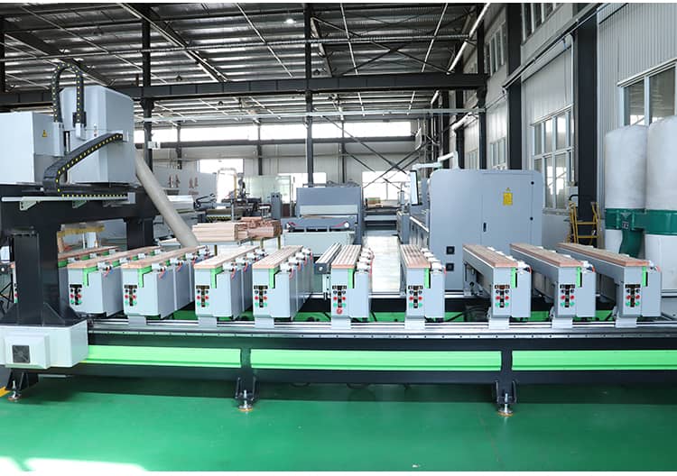 Double Table CNC Solid Wood Slot Milling Machine from China ...