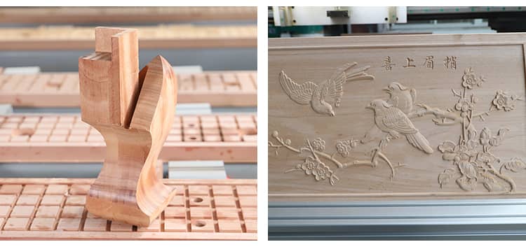 Double Table CNC Solid Wood Slot Milling Machine from China ...