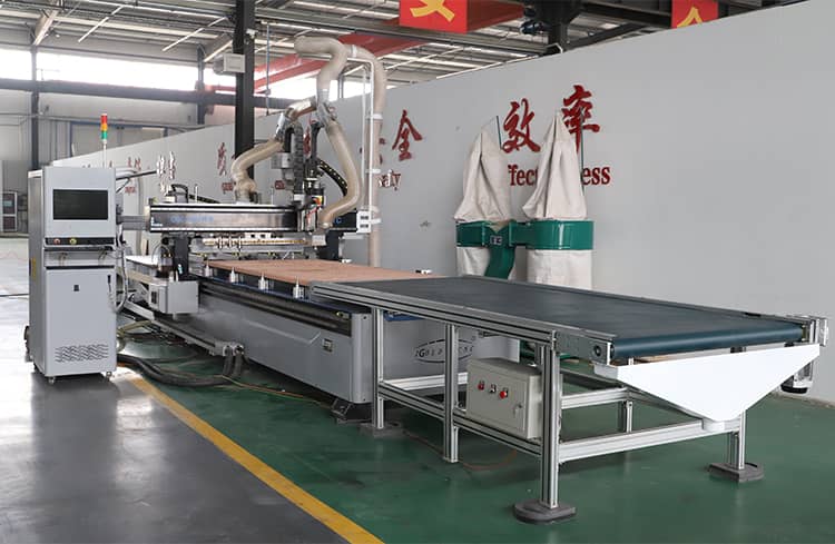 Following Linear Type ATC Furniture Making Machine with Loading And ...