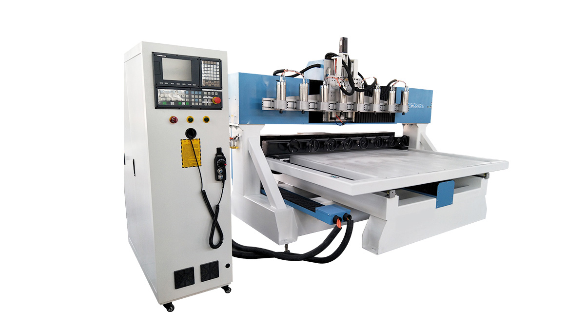 4 Axis Multi -head Cnc Router - iGolden CNC