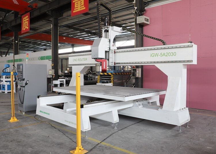 5 Axis CNC Machining Center with Movable Table from China manufacturer ...