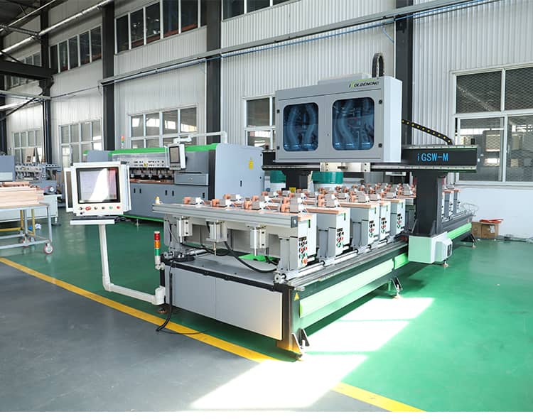 Double Table CNC Solid Wood Slot Milling Machine from China ...