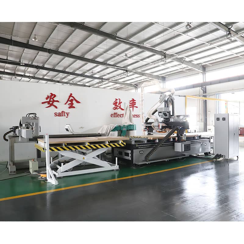Following Linear Type ATC Furniture Making Machine with Loading And ...